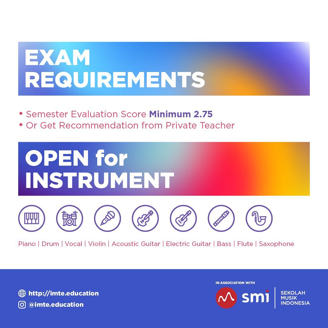 IMTE | International Music Technology Examination